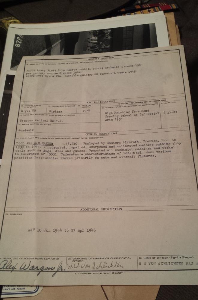 WWII 20th AAF gunner - 468th BG/792nd BS - GROUPINGS PAGE - U.S ...