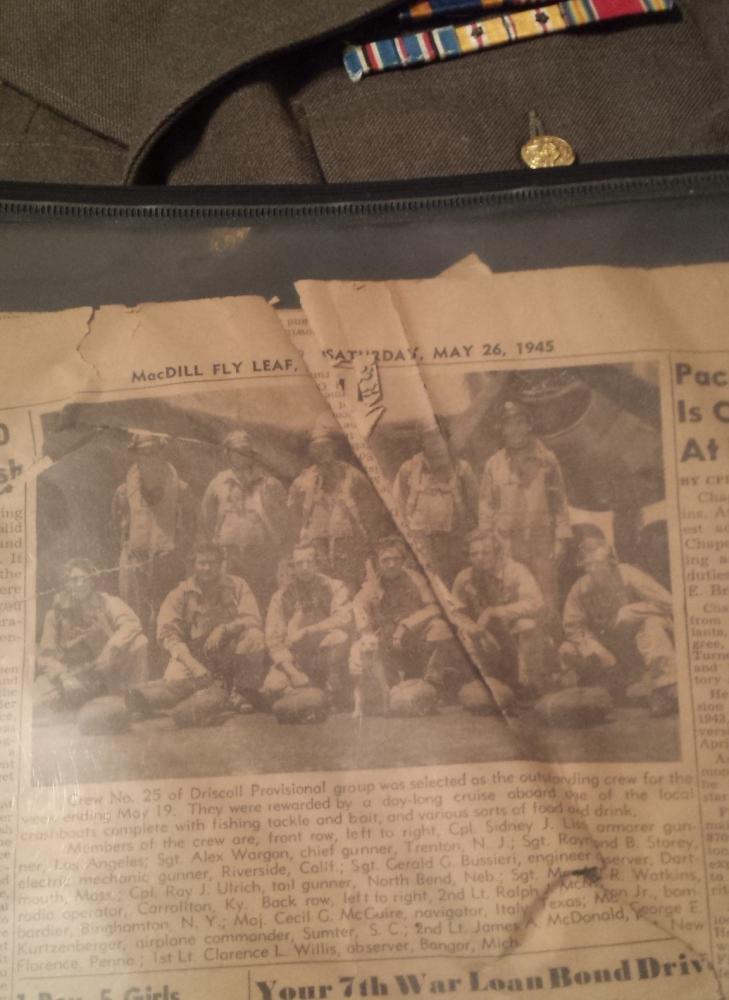 WWII 20th AAF gunner - 468th BG/792nd BS - GROUPINGS PAGE - U.S ...