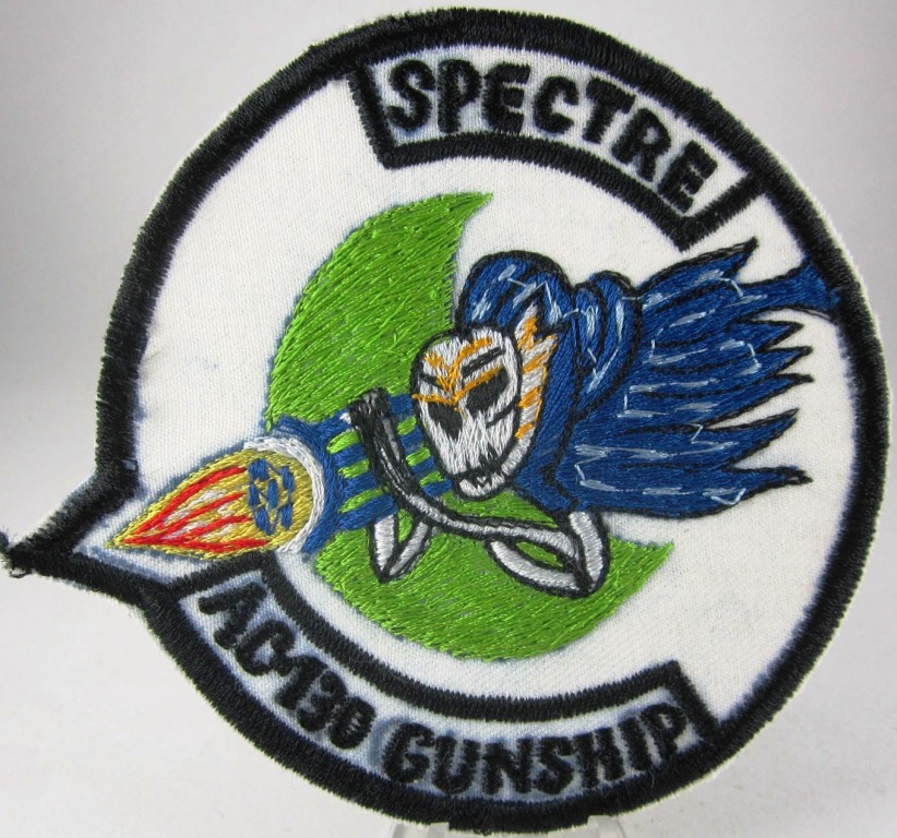 Spectre AC 130 gunship vietnam thai patchs - AIR FORCE (USAAF IS WITH ...