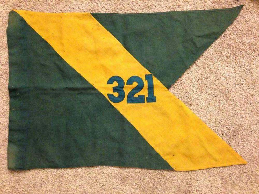 321st Bombardment Group (light) HHC guidon. - BASE/BIVOUAC/CAMP/DEPOT ...