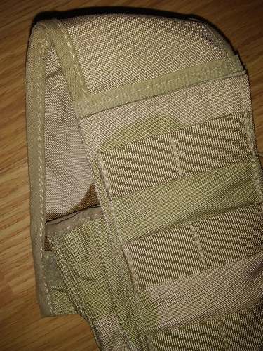 Molle plate carrier and pouches in DCU with odd metal Molle tips ...