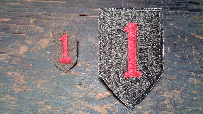 1st Infantry Division Cap Patch - ARMY AND USAAF - U.S. Militaria Forum