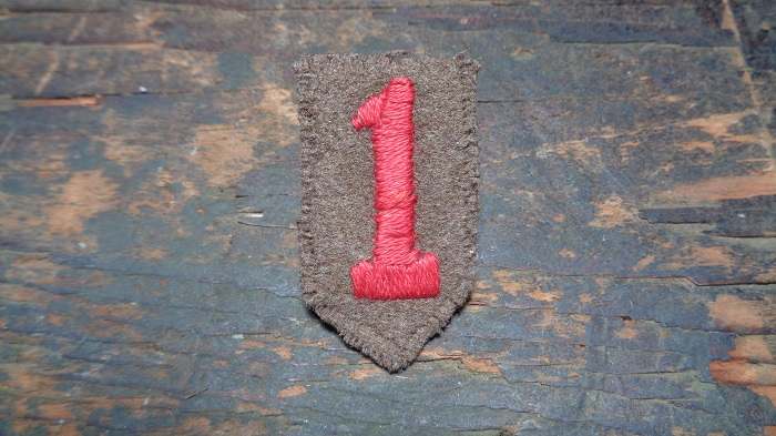 1st Infantry Division Cap Patch - ARMY AND USAAF - U.S. Militaria Forum
