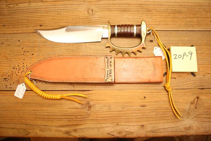 M.H. Cole Post War Knuckle Knife - EDGED WEAPONS - U.S. Militaria Forum