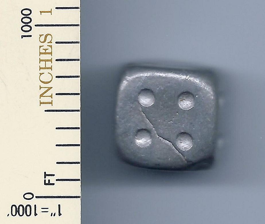 One Die, WW1 Trench Art? - TRENCH ART - U.S. Militaria Forum