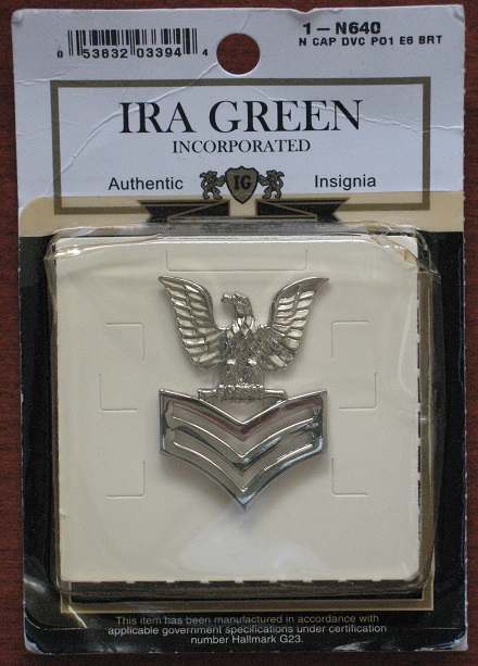 Navy Gemsco Rank Insignia, PO1 - NAVY, COAST GUARD AND OTHER SEA ...