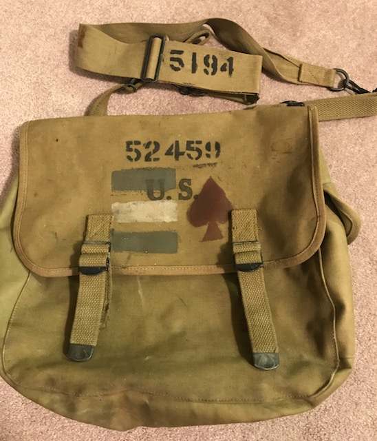 Can anyone I.D. the markings on this Army duffle bag? - FIELD ...