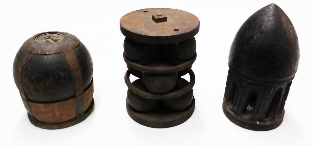 American Legion Post find 3 Civil War shells - FIREARMS - U.S ...