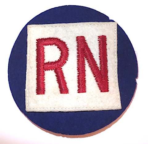 'RN' PATCH - Civil Defense Registered Nurse - HOMEFRONT & THE WAR ...