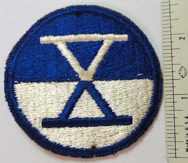 X Corps patch - ARMY AND USAAF - U.S. Militaria Forum