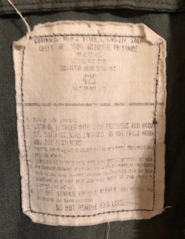 U.S. Army CW4 CWU-27/P Flight Suit - FLIGHT CLOTHING - U.S. Militaria Forum