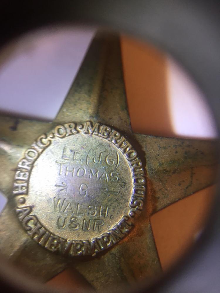 Opinions Please On This WWII USN KIA Engraved Bronze Star Medal ...