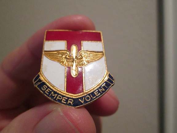 Help Id this Unit Crest "Semper Volent" - DISTINCTIVE UNIT INSIGNIA ...