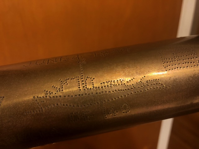 Navy History! Shell off the USS Chatelain Capture of German Submarine U ...