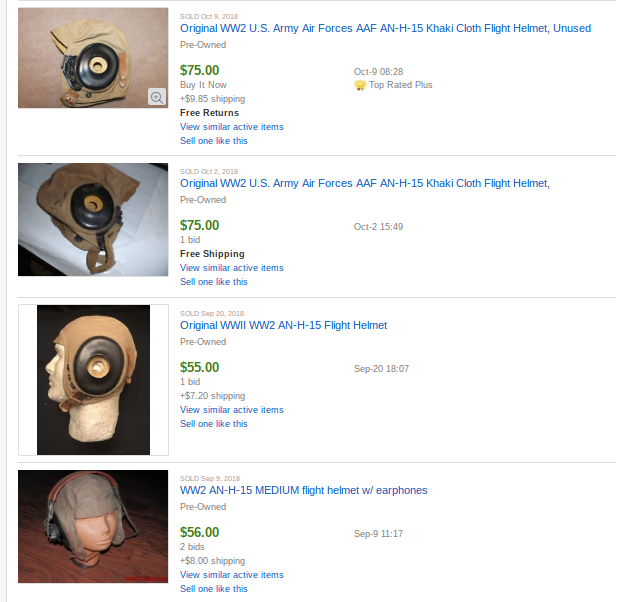 Flyers Helmet - FLYING HELMETS AND ACCESSORIES - U.S. Militaria Forum