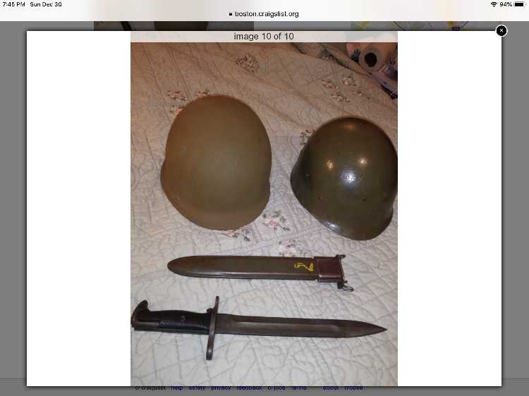 M1 Helmet Identification - M-1; M-1C & M-2 HELMETS - U.S. Militaria Forum