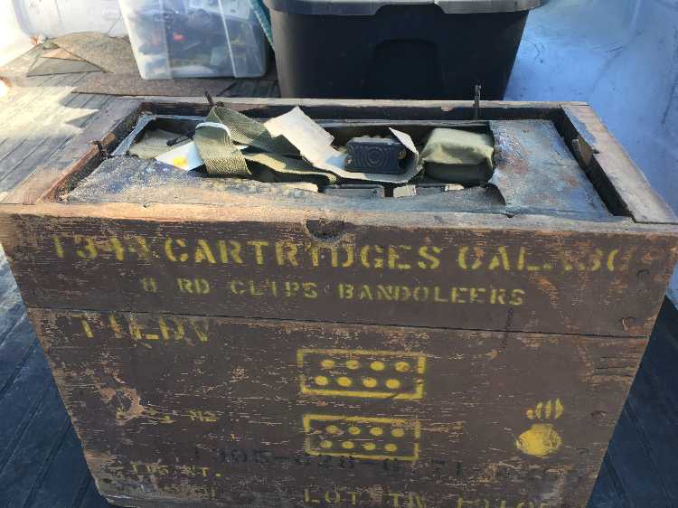 WW2 M2 ammo packaged in original crate. - FIREARMS - U.S. Militaria Forum