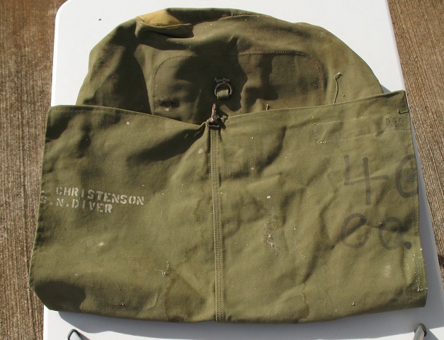 WWII USN DIVER "BOOM MAN" - Fighting 40th SEABEES - GROUPINGS PAGE - U ...