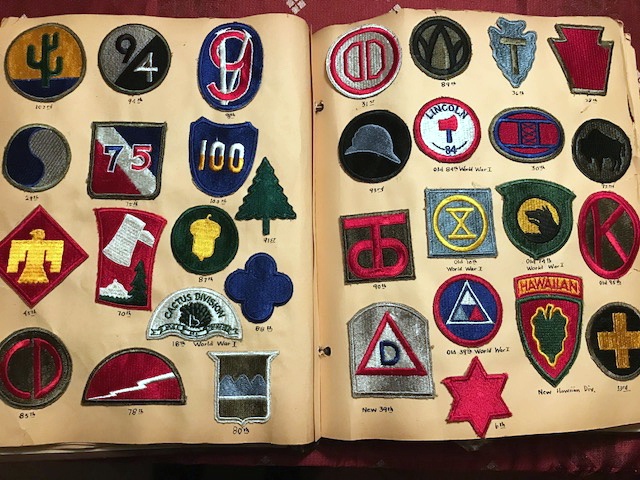 HQ, Southeast Asia Command and Patch Collection Scrapbook - ARMY AND ...