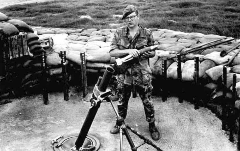 81MM M374 mortar as issued 1974. - FIREARMS - U.S. Militaria Forum