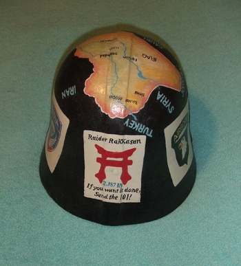 Fedayeen Helmet trench art - SPOILS OF WAR - U.S. Militaria Forum