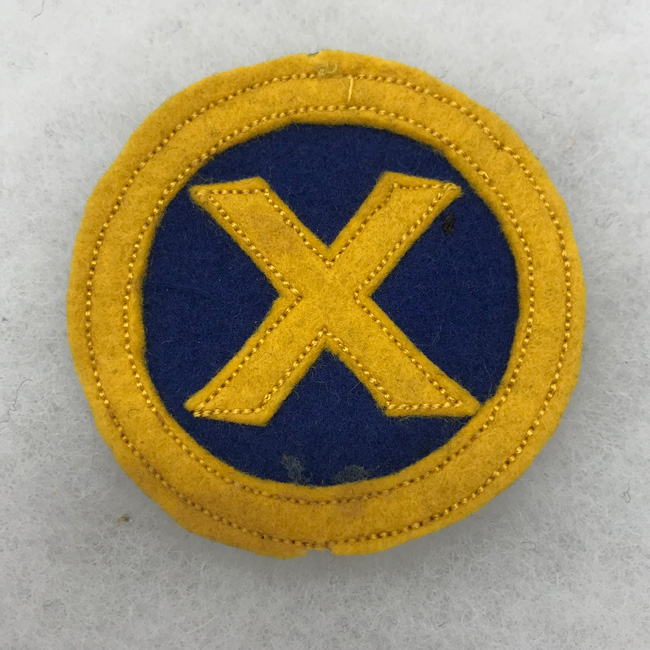 WW1 10th Corp or 10th ID patch? - ARMY AND USAAF - U.S. Militaria Forum
