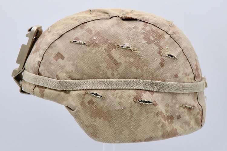 Combat Used USMC ACH Helmet - MODERN COMPOSITE HELMETS - U.S. Militaria ...