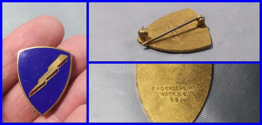 Unit Crest ID ( Lightning Bolt) - DISTINCTIVE UNIT INSIGNIA / UNIT ...