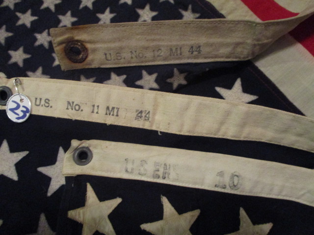 WW2 ERA NAVY FLAGS, MARKINGS, CHARACTERISTICS - MISC MILITARIA - U.S ...
