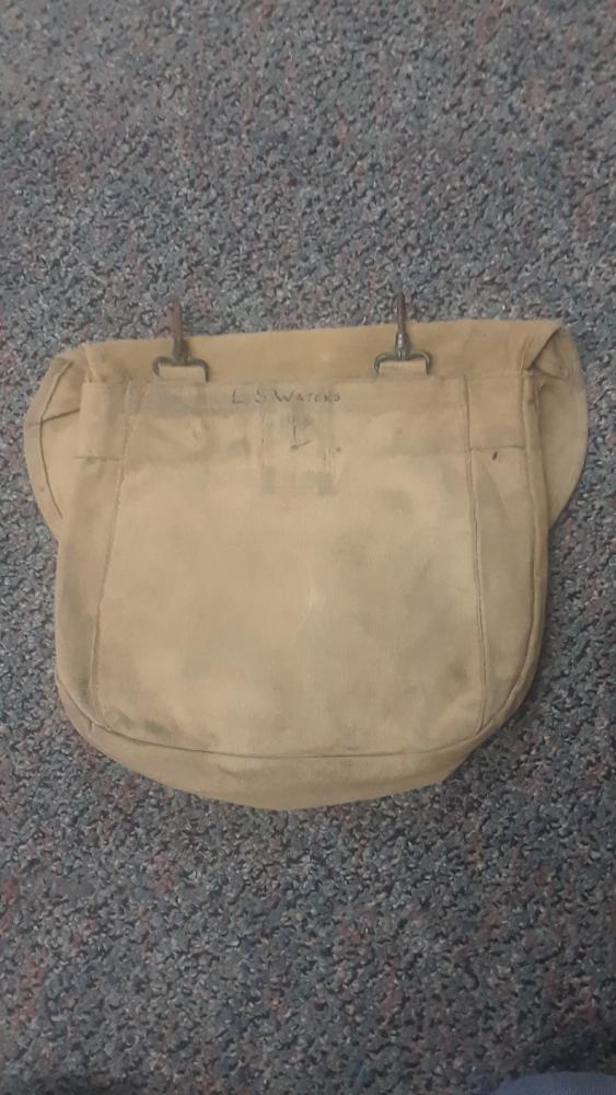 WW1 USMC NCO musette bag - FIELD & PERSONAL GEAR SECTION - U.S ...