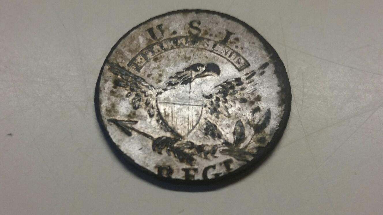War of 1812 Era US Flat Button ? - METAL DETECTING AND RELICS - U.S ...