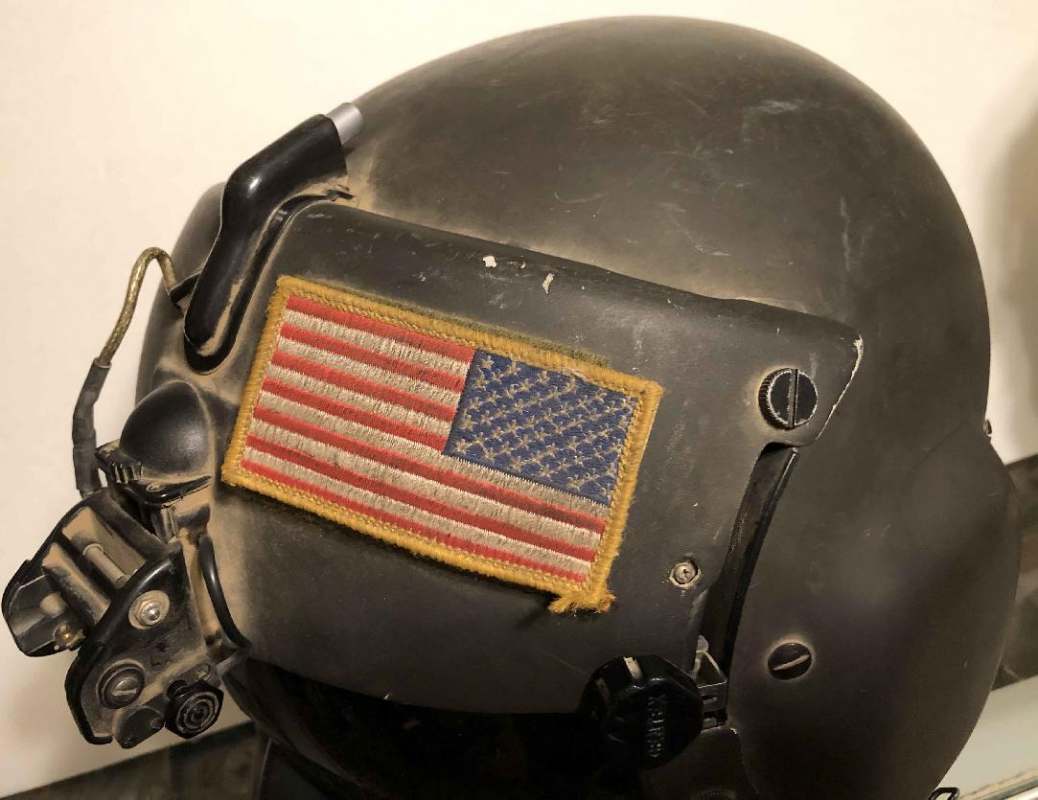 HGU-56/P with face shield - FLYING HELMETS AND ACCESSORIES - U.S ...