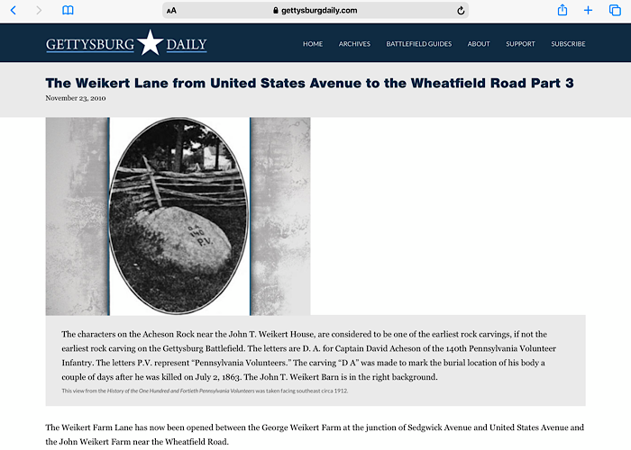 Gettysburg I.D.Disc - (1861-1865) AMERICAN CIVIL WAR - The War Between ...