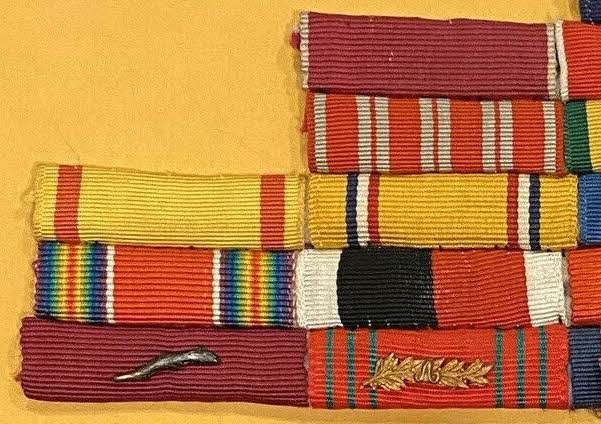 double distinguished service cross ribbon bar on eBay - MEDALS ...