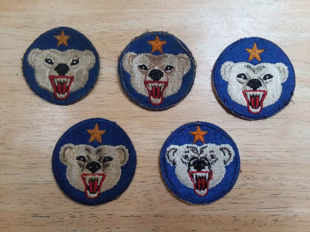ADC Polar Bear patches - ARMY AND USAAF - U.S. Militaria Forum