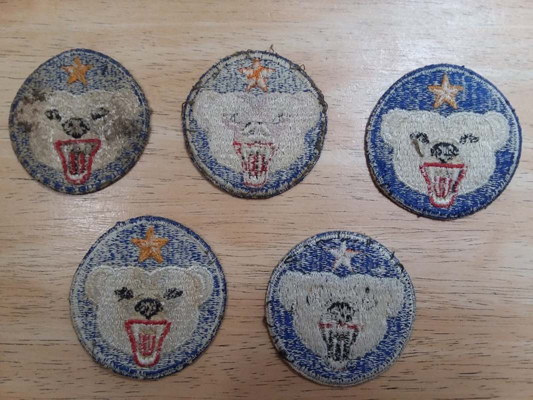 ADC Polar Bear patches - ARMY AND USAAF - U.S. Militaria Forum
