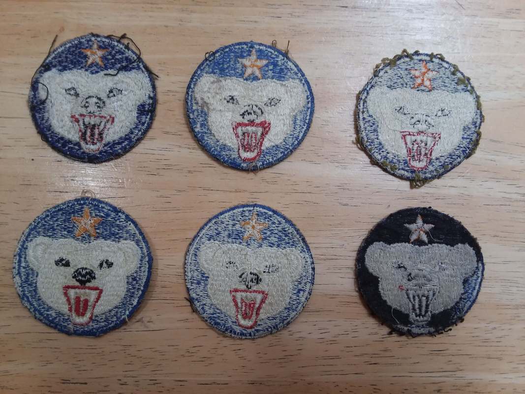 ADC Polar Bear patches - ARMY AND USAAF - U.S. Militaria Forum