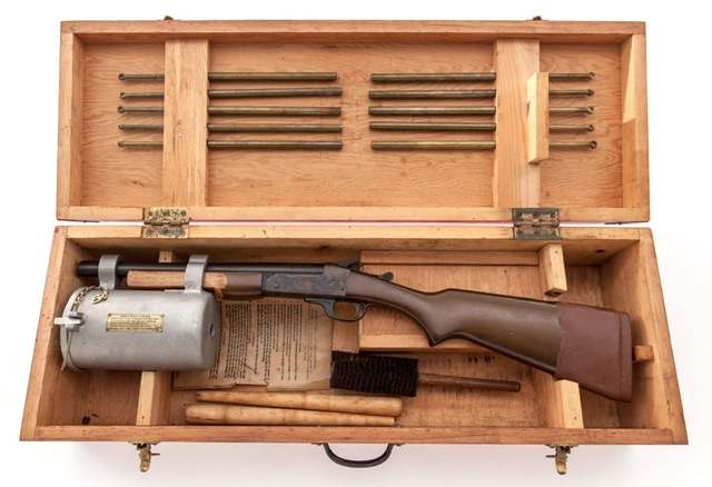 1884 marked Springfield Trapdoor line throwing gun - FIREARMS - U.S ...