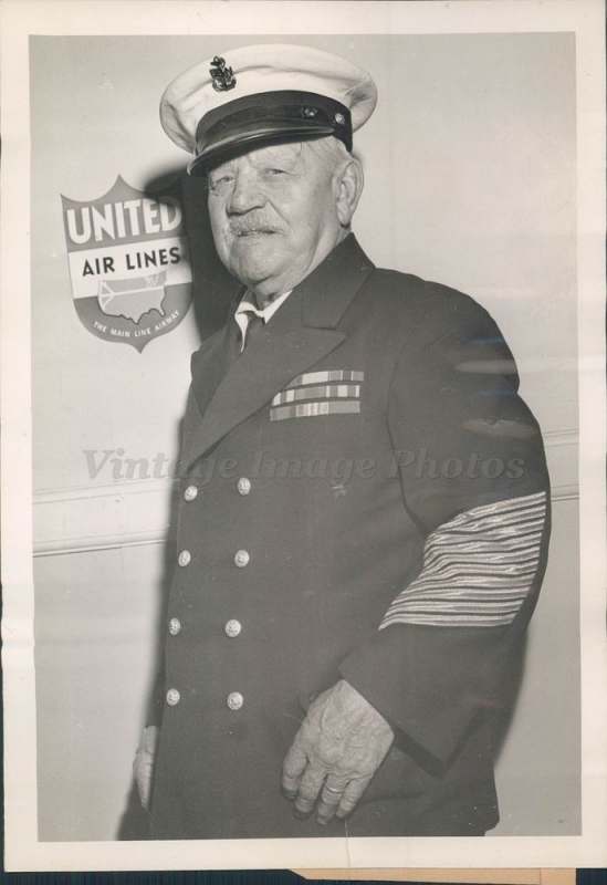Chief George Sanderson, Oldest USN Sailor in WWII C.S.C. 12050 ...
