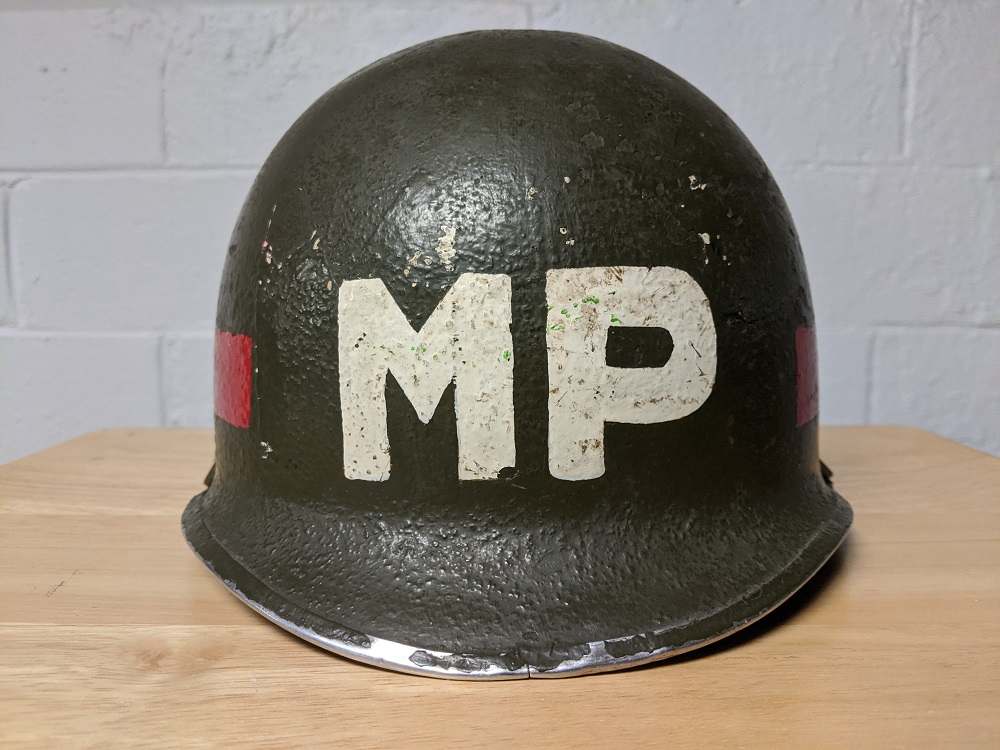 1950s MP Helmet - M-1; M-1C & M-2 HELMETS - U.S. Militaria Forum
