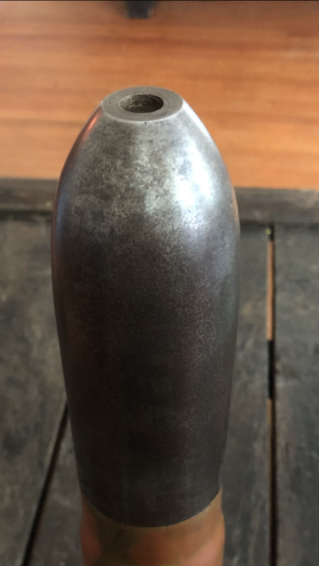 Navy 6 pounder shell - FIREARMS - U.S. Militaria Forum