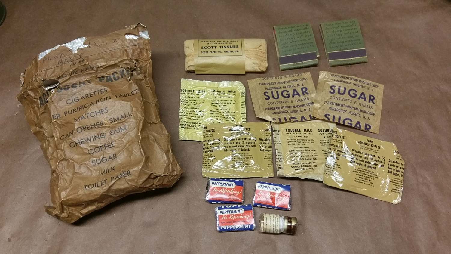 Ration ID needed - WWII? - FIELD & PERSONAL GEAR SECTION - U.S ...