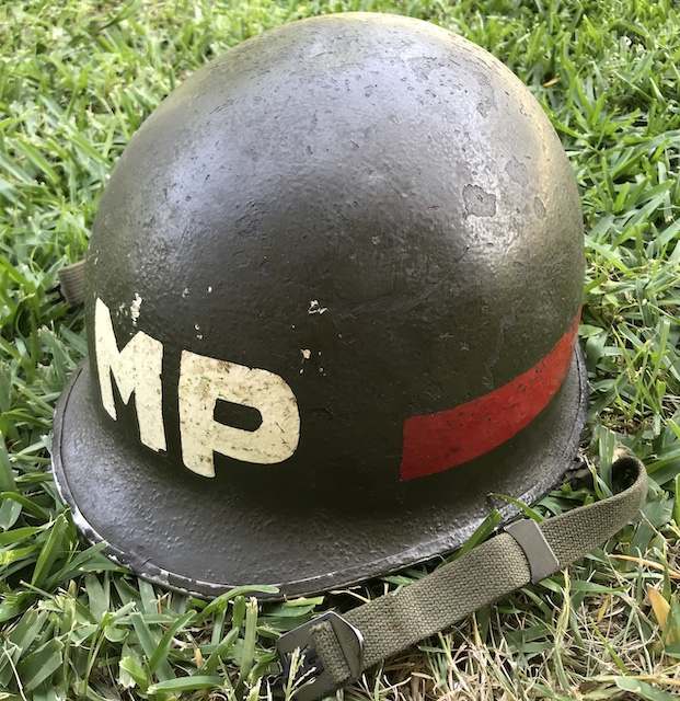 1950s MP Helmet - M-1; M-1C & M-2 HELMETS - U.S. Militaria Forum