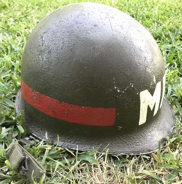 1950s MP Helmet - M-1; M-1C & M-2 HELMETS - U.S. Militaria Forum