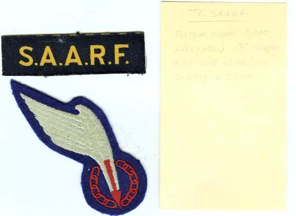 SAARF Wing - ARMY AND USAAF - U.S. Militaria Forum