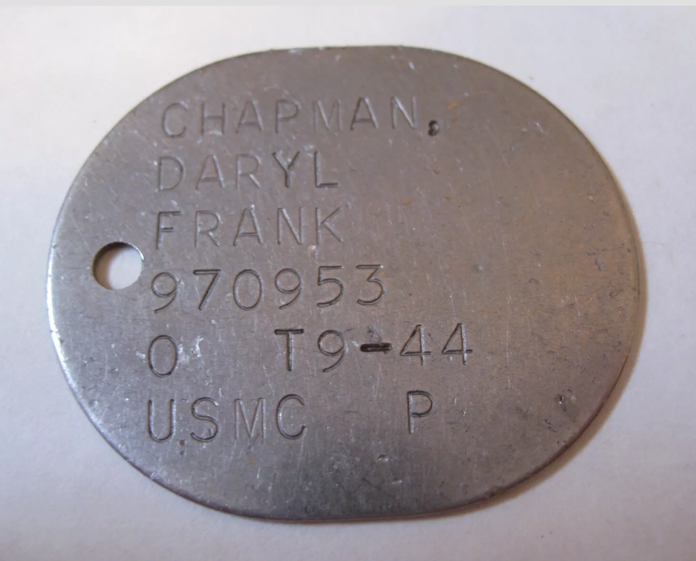 Original WW2 USMC Dog Tag? - IDENTITY ITEMS (DOG TAGS, BRACELETS, ETC ...