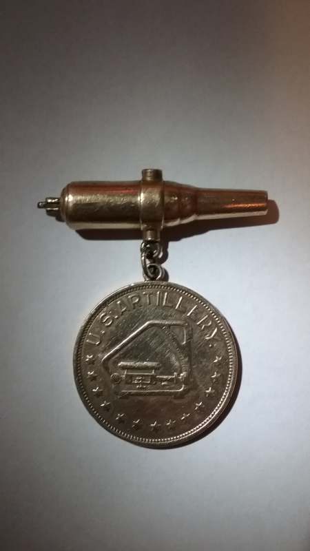 1896 Artillery 1st Class Gunner's Badge - ARMY (INCLUDING USAAC/AAF ...