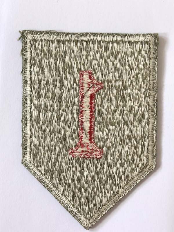 1st Infantry Division WWII Variation SSI, Opinions Pls. - ARMY AND ...