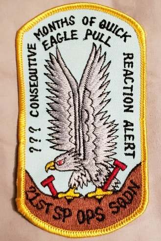 21st SOS Pocket Hanger Patch - AIR FORCE (USAAF IS WITH ARMY) - U.S ...