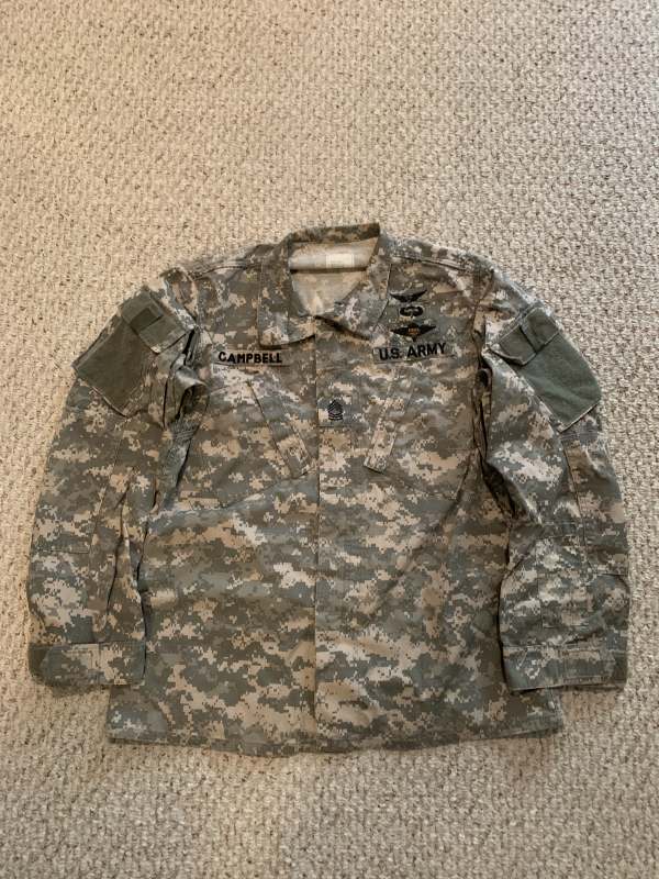 12th CAB Aviator BDU with Sapper Tab - CAMOUFLAGE UNIFORMS - U.S ...
